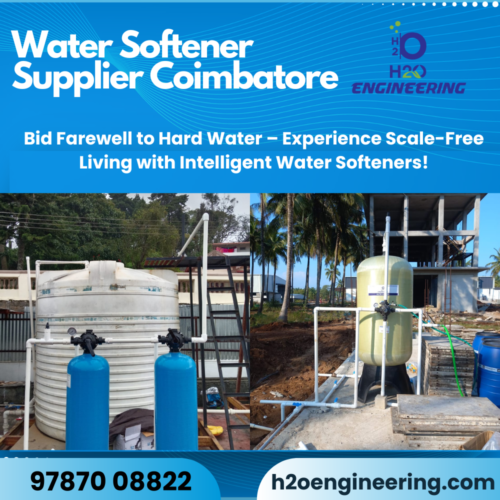 Water Softener Supplier Coimbatore - H2O Engineering
